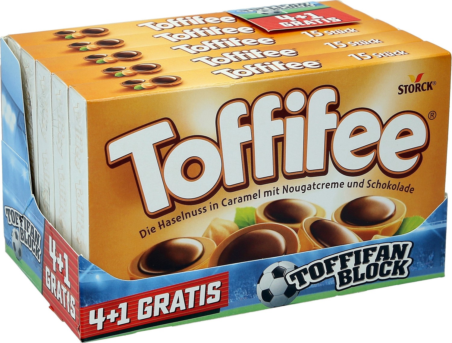 Storck Toffifee 5 X 125g Packung Storck Toffifee 5 X 125g Packung