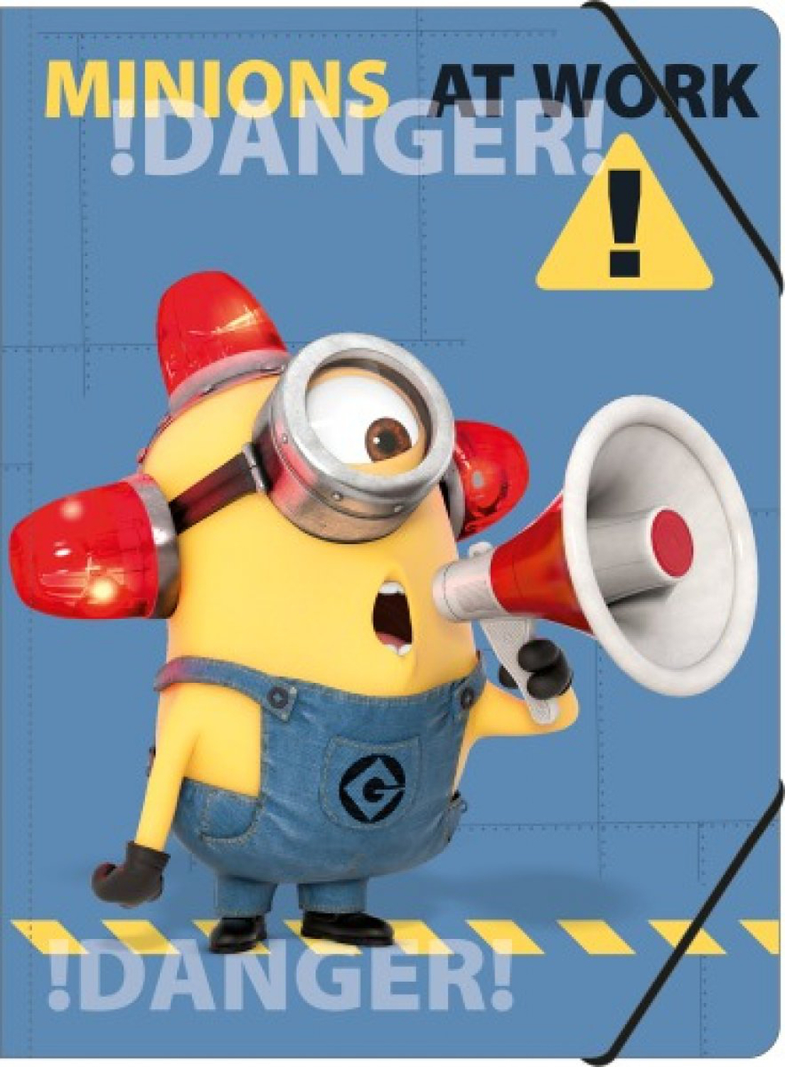 Minions Gummizugmappe "Minions At Work", A4