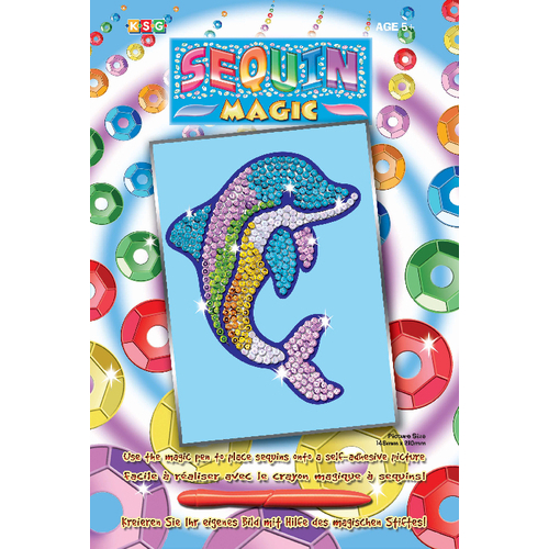 Sequin Magic Delfin